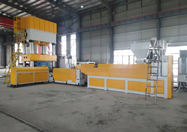 Double-Station One-Step Recycled Plastic Extrusion Molding Machine ...